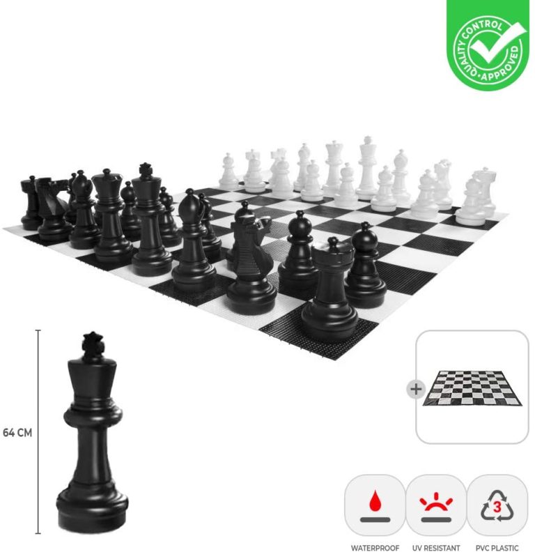 Gartenschach » Der ultimative Guide für's Outdoor-Schach ️